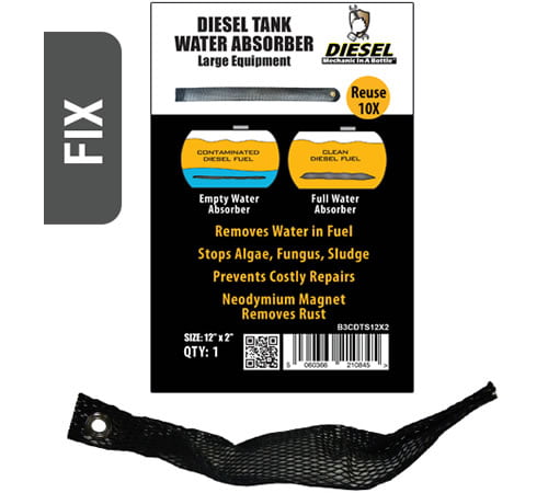 B3C Diesel Tank Snake Water Absorber 12in x 2in - Garden Equipment Review