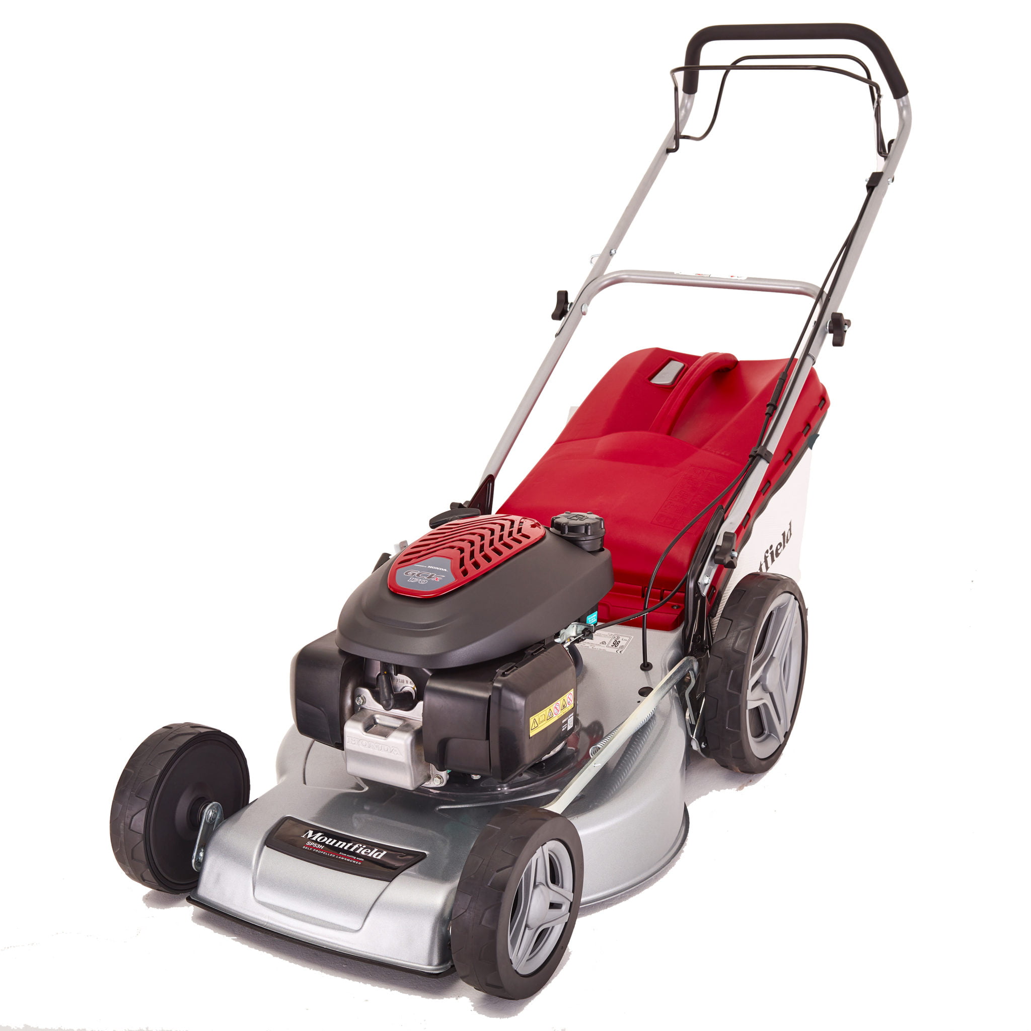 Webb R410SP Self-Propelled Petrol 4 Wheel Lawn mower - Garden Equipment ...