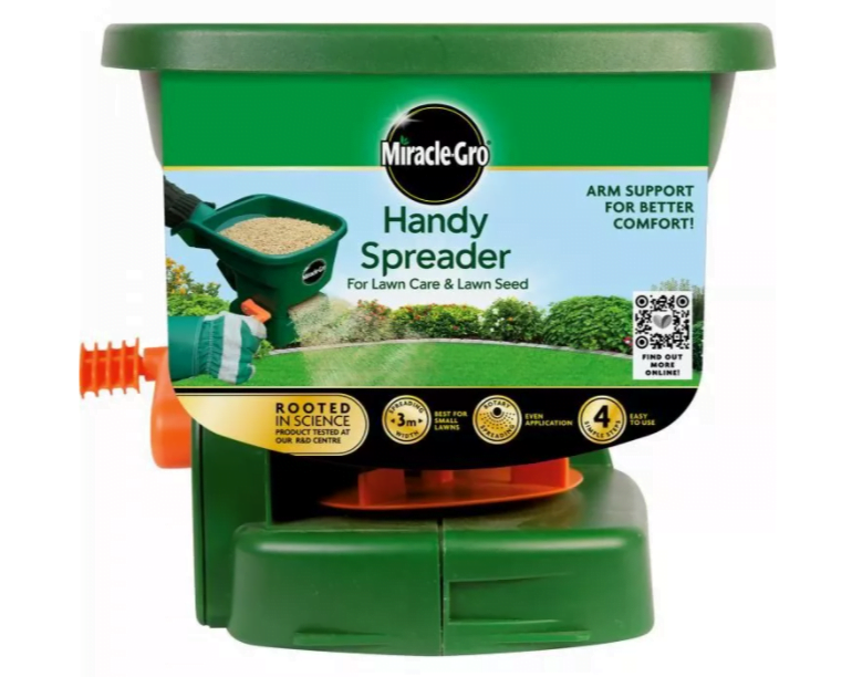 Miracle Gro Handy Lawn Spreader - Garden Equipment Review