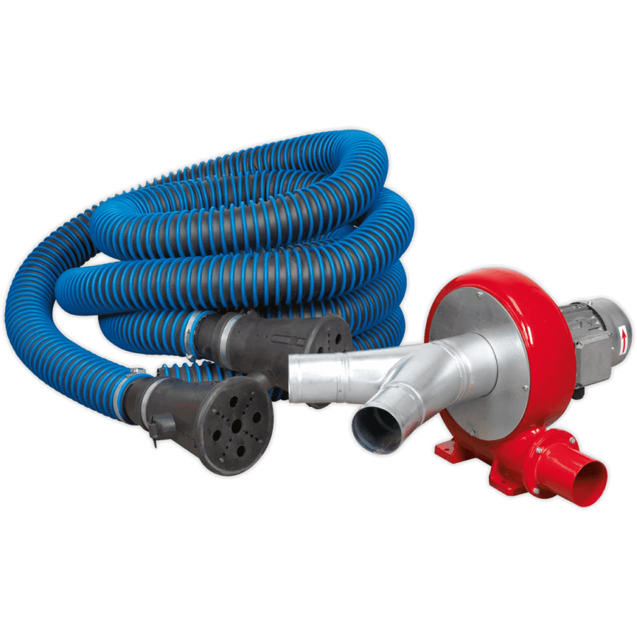Sealey Twin Hose Exhaust Fume Extraction System - Garden Equipment Review
