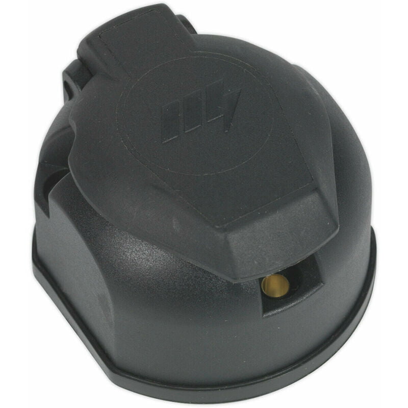12V Plastic Euro Towing Socket - 13-Pin - Caravan Trailer Towing ...