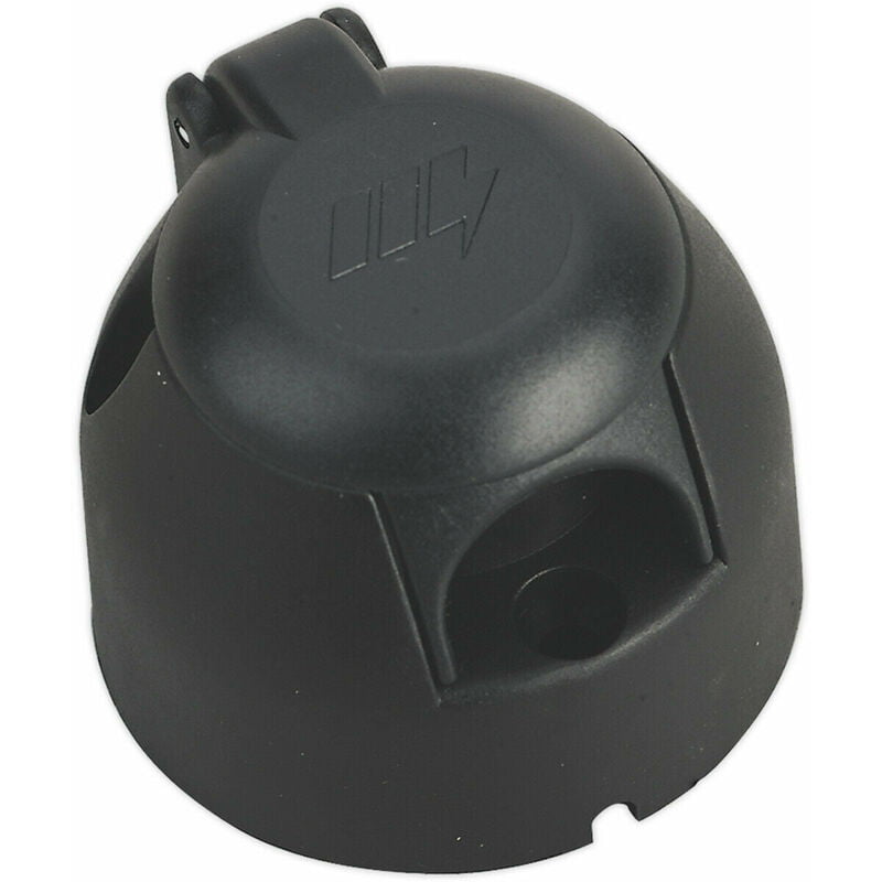 12V Plastic Towing Socket - N-Type - 7 Pin - Trailer Caravan Electric ...