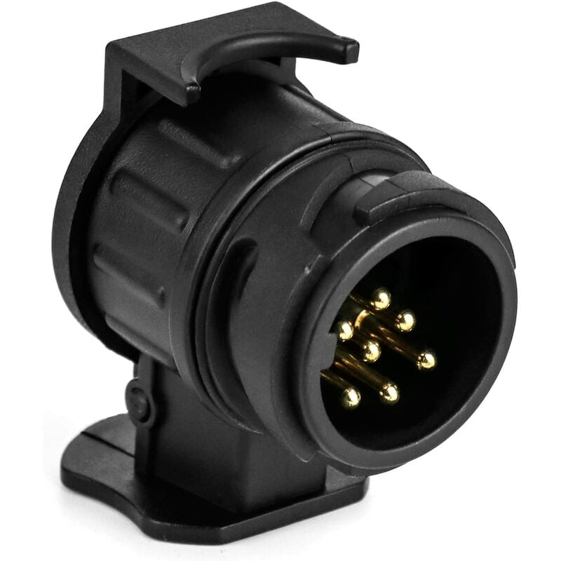 13 Pin to 7 Pin 12V Trailer Adapter, Waterproof Trailer Plug Adapter ...