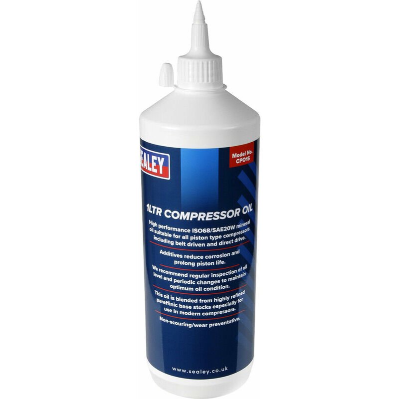 1L High Performance Air Compressor Oil - Mineral Oils - Corrosion ...