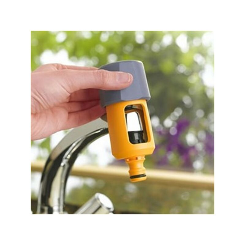 2274 Multi Tap Indoor Square Connector For Round & Mixer Taps ...