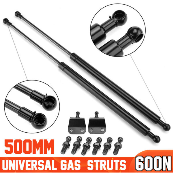 2pcs 600N Universal Gas Springs Struts For Boot Bonnet Car (500mm ...
