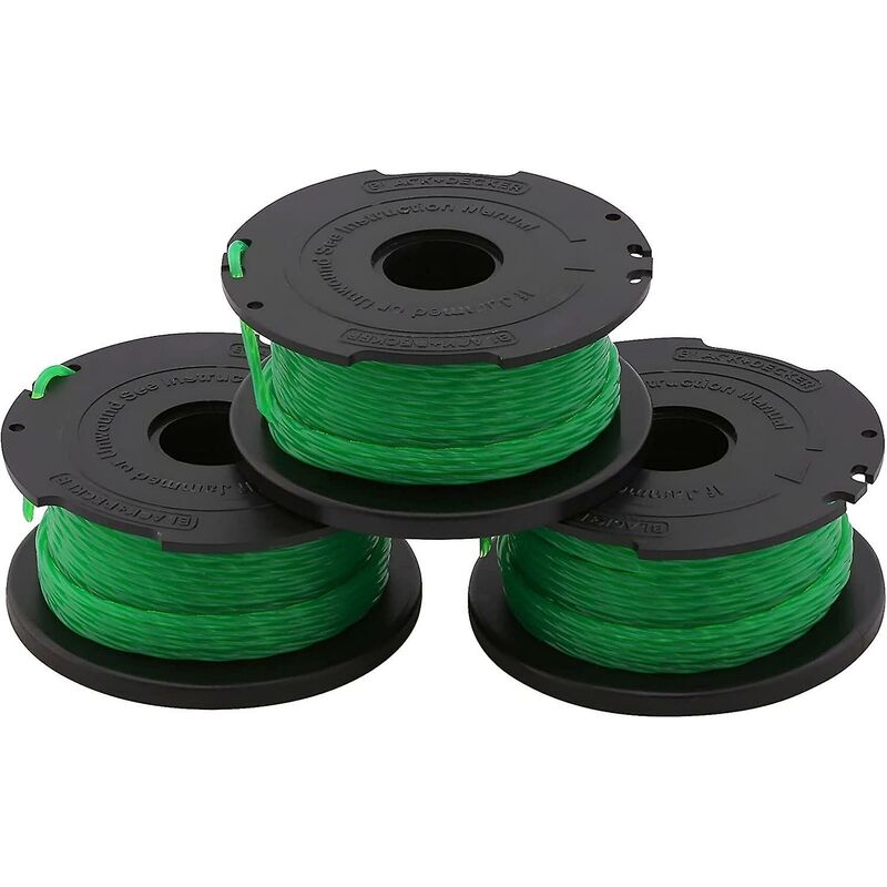 3 Replacement Spools For String Trimmer, Automatic Unwinding Spool ...