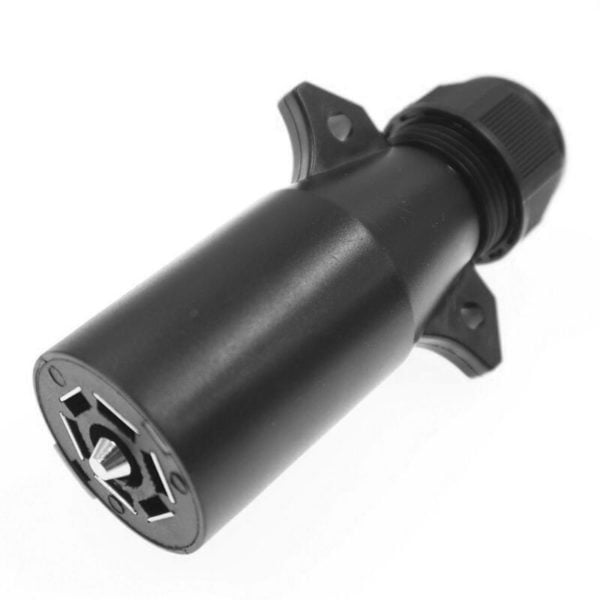 7 Pin Trailer Side Replacement Plug Adapter 7 Way Trailer Connector ...