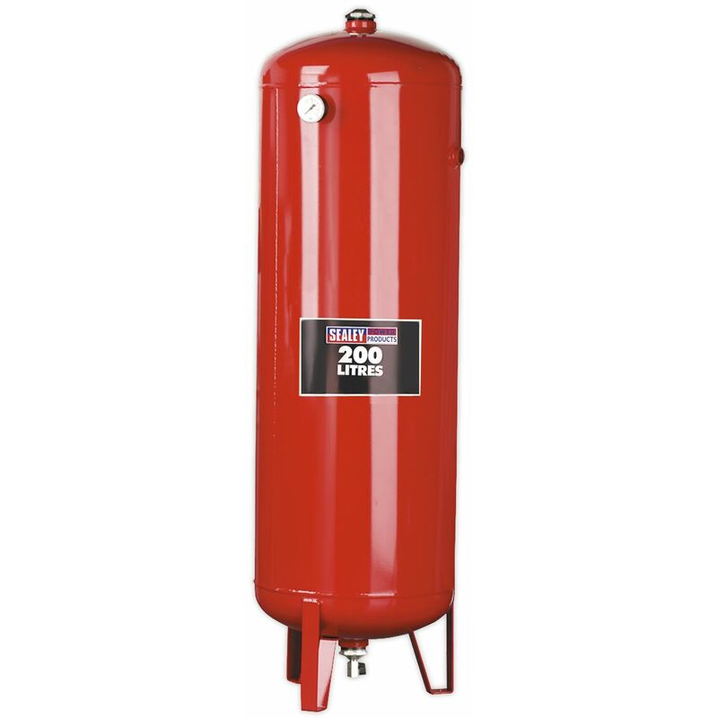 Air Compressor Tank Vertical 200L SA200T - Sealey - Garden Equipment Review