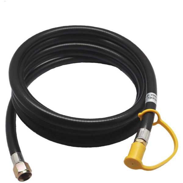 Asupermall - 12Ft Low Pressure Propane Quick Connect Hose 3/8 Inch sae ...