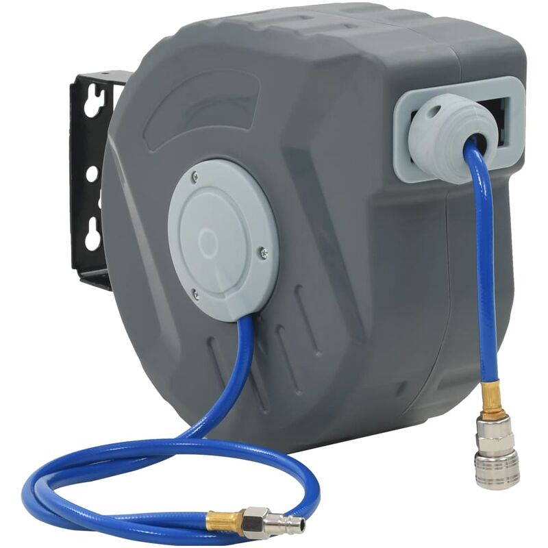 Automatic Air Hose Reel 1/4' VDTD05176 - Topdeal - Garden Equipment Review