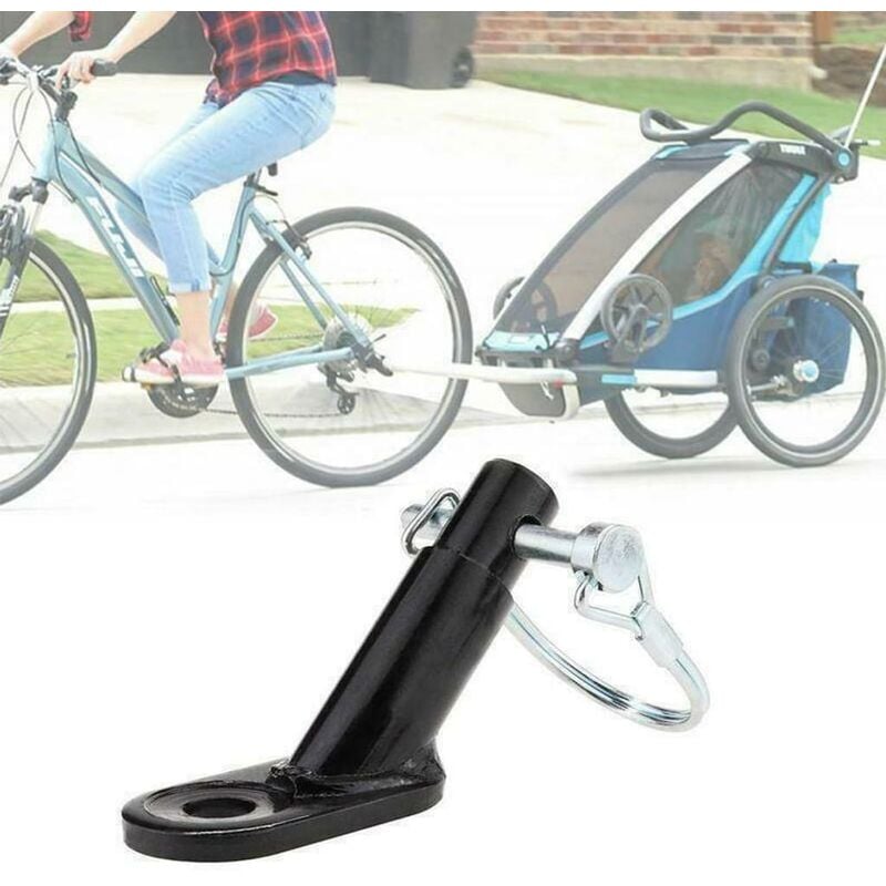 Bike Trailer Coupling with Buckle Bike Trailer Mount Sloped Angle ...