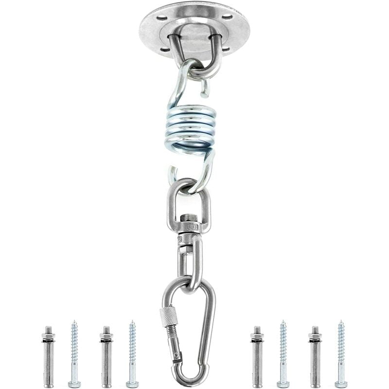 Ceiling Hook, 360° Rotation, Stainless Steel, Hanging Chair Attachment ...