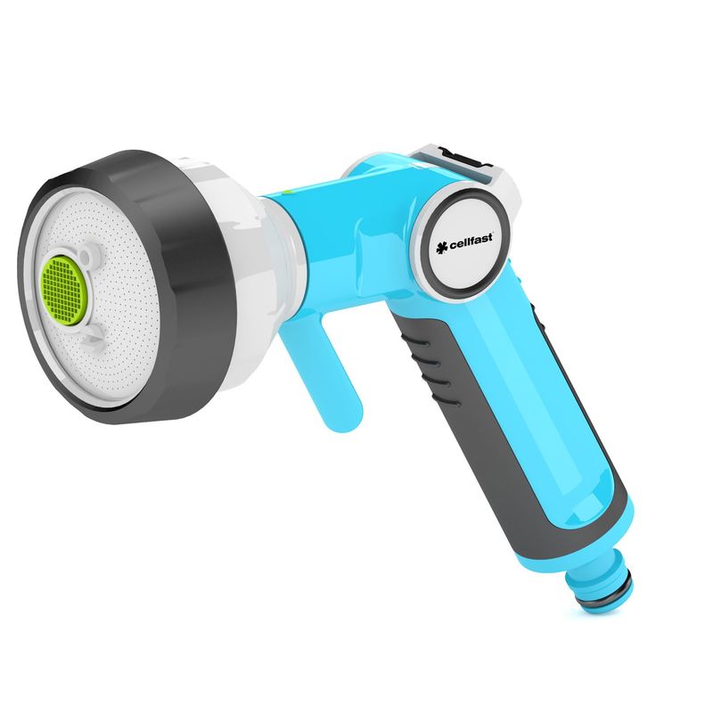 Cellfast - 4-functional Garden Hand Sprinkler Gun with Graduated Water ...