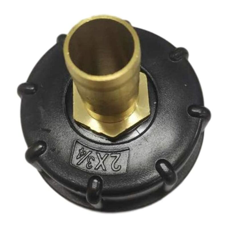 Connector Nipple for 1000 L Tank, Multitanks Connector, Brass Hose ...