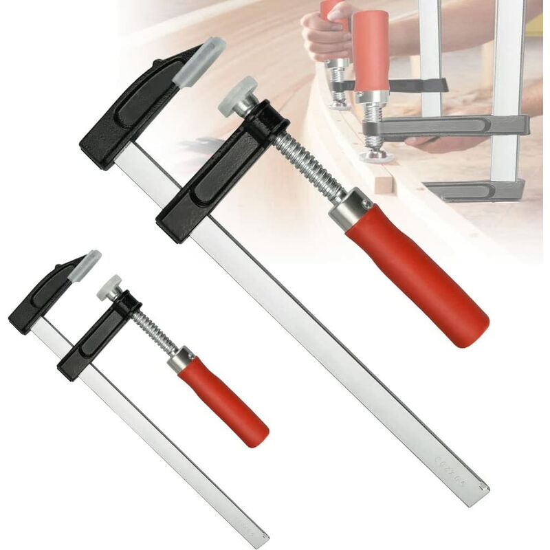 Die-cast malleable cast iron screw clamp set - Garden Equipment Review