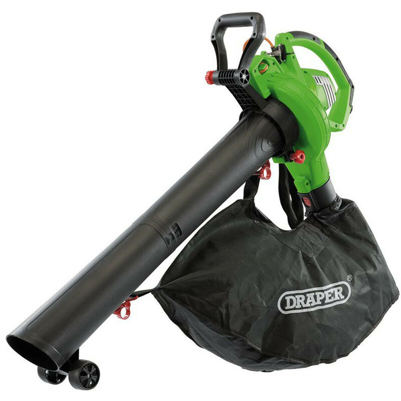 Draper 93165 3 in 1 Garden Vacuum/Blower/Mulcher 3200W 230V - Garden ...