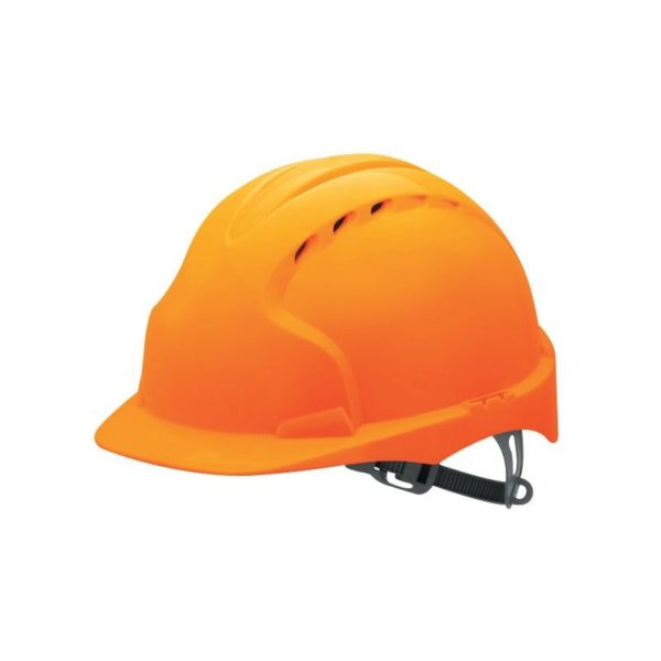 EVO2 Vented Orange Safety Helmet - Orange - JSP - Garden Equipment Review
