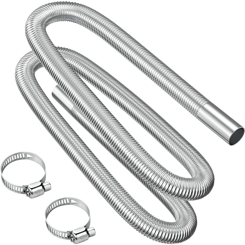 Exhaust Pipe Auxiliary Heater, 200 cm Exhaust Hose for Power Generators ...