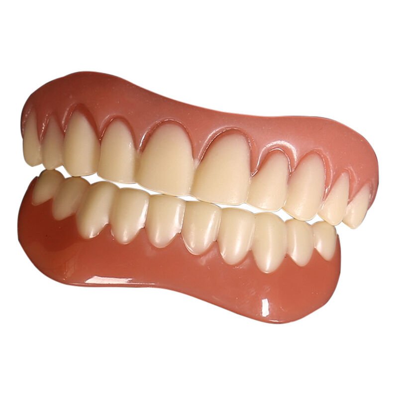 Four generations of simulated silicone braces Whitening patches for ...