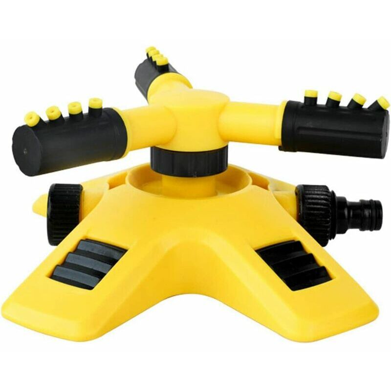 Garden Sprinkler, Automatic 360 Rotating Garden Water Sprinkler Lawn ...