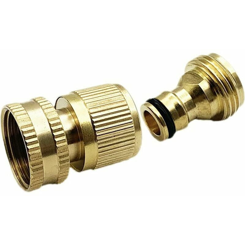 Garden hose quick connector - Garden hose connector 1.9 cm - Female and ...