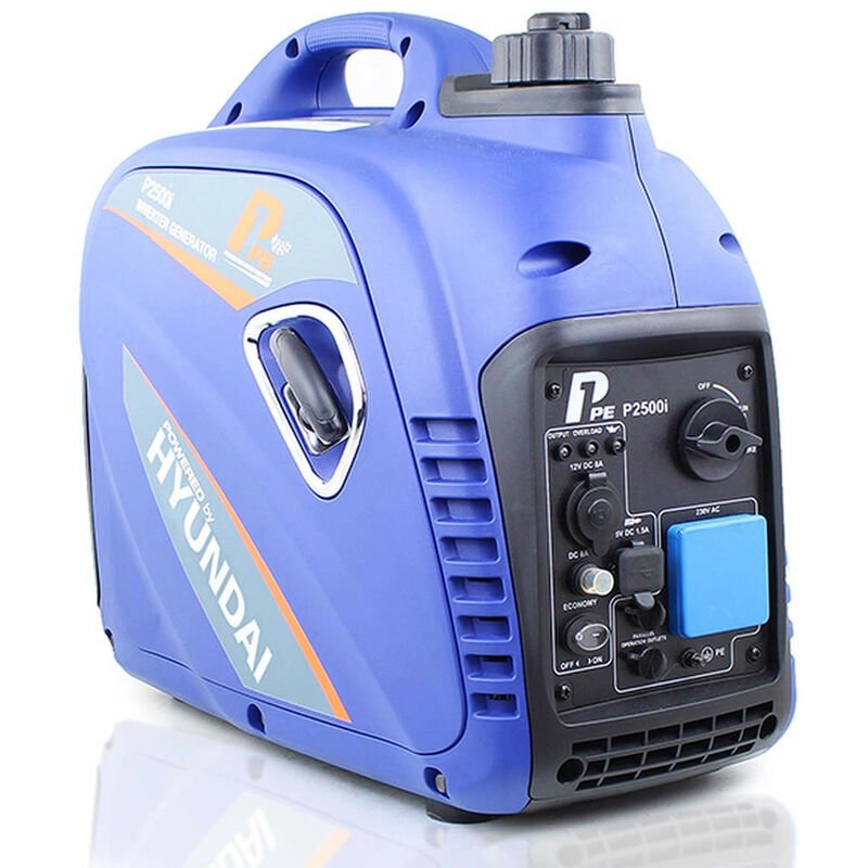 Hyundai Engine P1 P2500i 2200W Portable Petrol Inverter Generator ...