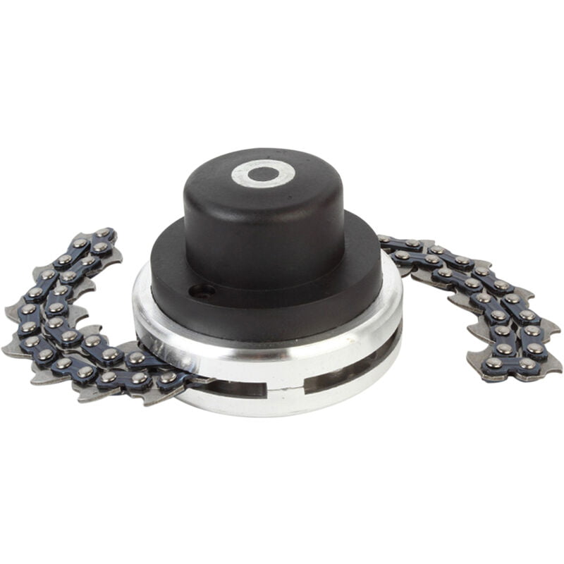Lifcausal - Trimmer Head with Coil Chain Cutter Blade Outdoor Lawn ...
