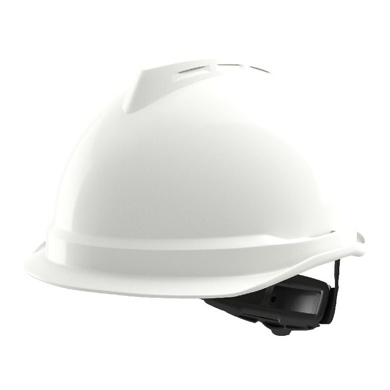 MSA - V-Gard 520 Safety Helmet with Fas-Trac iii Suspension and ...