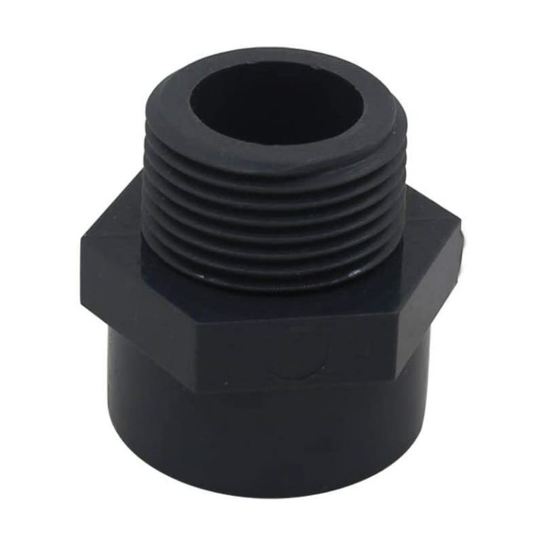 Male pvc threaded end 20 25 32 40mm swimming pool screw end pvc joint ...