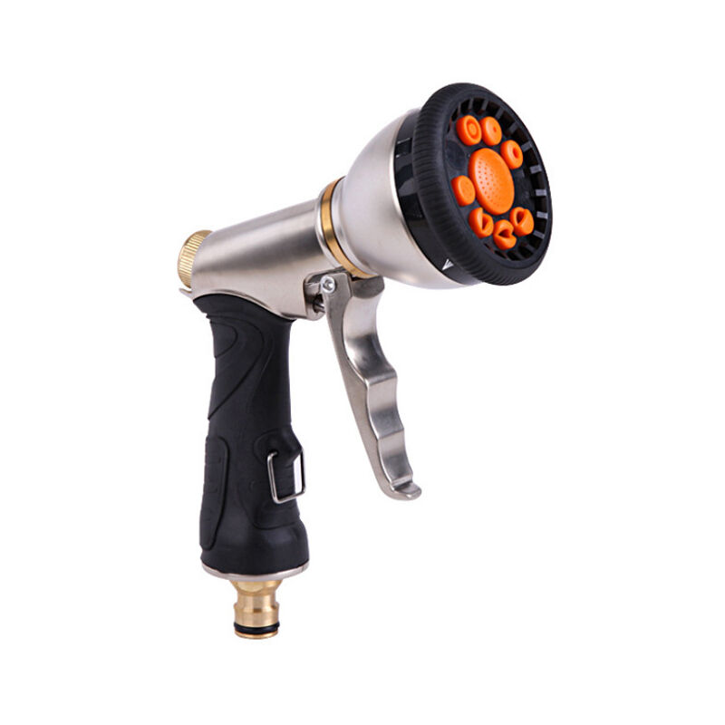 Metal spray gun, 9 adjustable modes, heavy duty high pressure nozzles ...