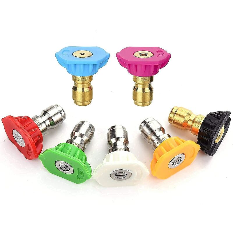 Multi-Stage Pressure Washer Spray Nozzle Tips, Second Stage Quick ...