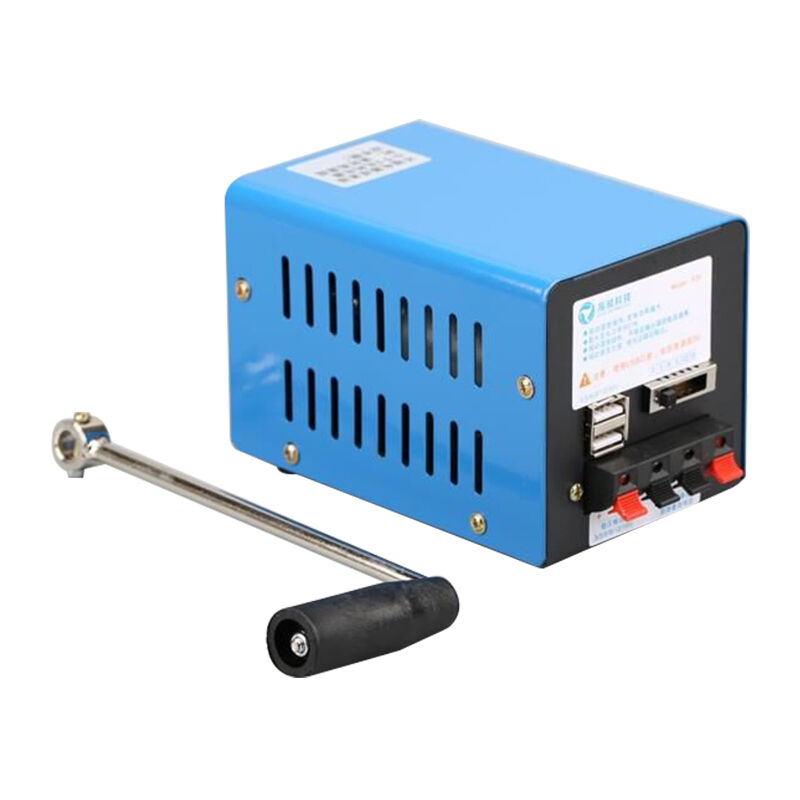 Outdoor 20W Multi-function Portable Manual Crank Generator Emergency ...