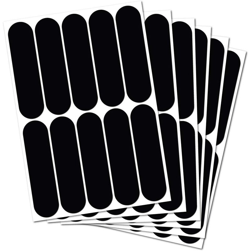 Perle Rare - Universal Black Retro Reflective Sticker Kit - Stickers ...