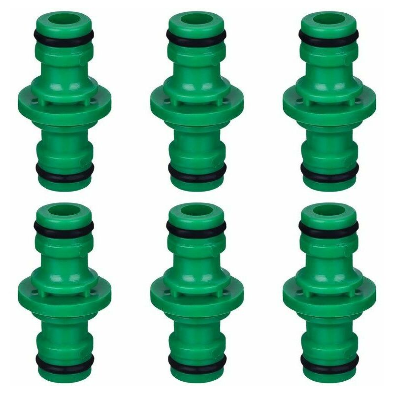 Pieces Double Hose Connector, Double Male Hose Connector Plastic Hose ...