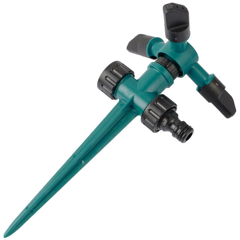 Plastic ground sprinkler, small plastic triangle nozzle, garden garden ...