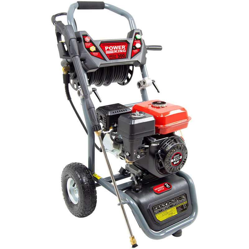 PowerKing Mega Blaster 300 Petrol Pressure Washer - Garden Equipment Review