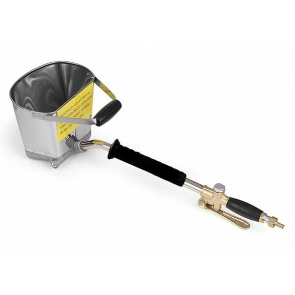 Professional Wall Mortar Sprayer Gun Stucco Shovel Hopper Ladle Cement ...