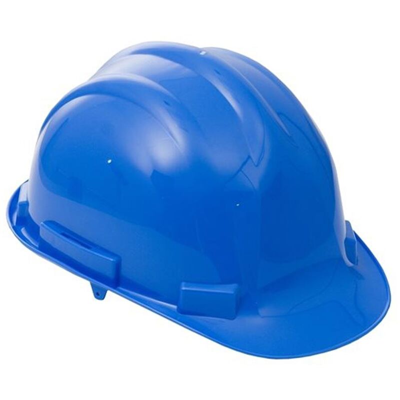 Standard Lightweight General Purpose Unvented Safety Helmet - Blue - OX ...
