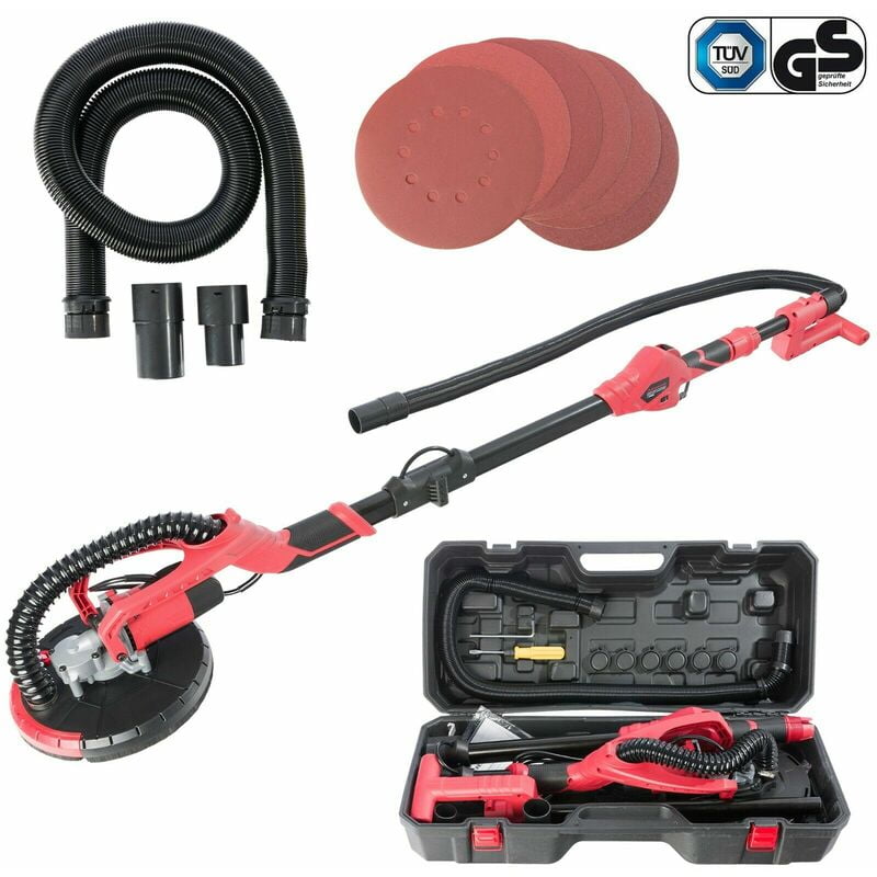 Telescopic Drywall Sander Giraffe with Dust Suction 750 w Premium ...