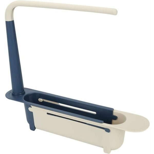 Telescopic Kitchen Sink Storage Rack Creative Over The Sink Soap Dish