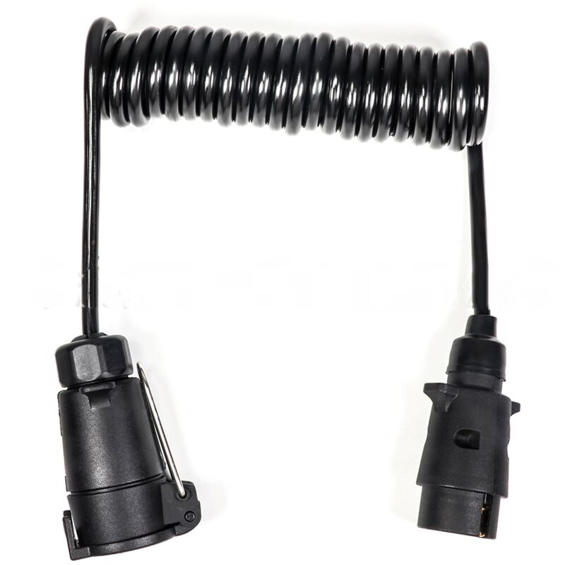 Thsinde - 12V 7 Pin Trailer Plug and Plug with Extension Cable 2.5m ...
