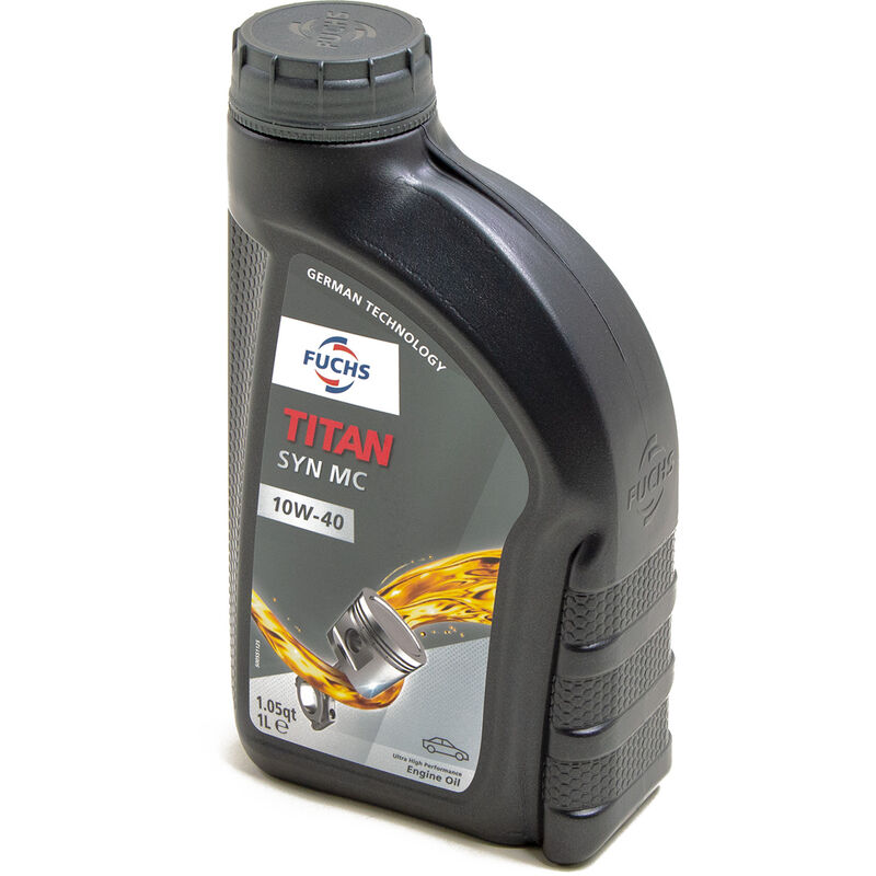 Titan syn mc 10w-40 1 Litre Semi-Synthetic Engine Oil - Fuchs - Garden ...