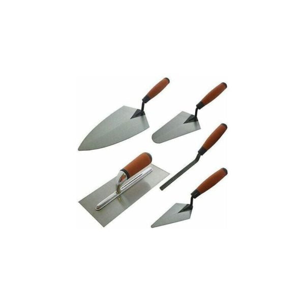Toolzone - 5PC tradesman trowel set hand brick plastering builder ...