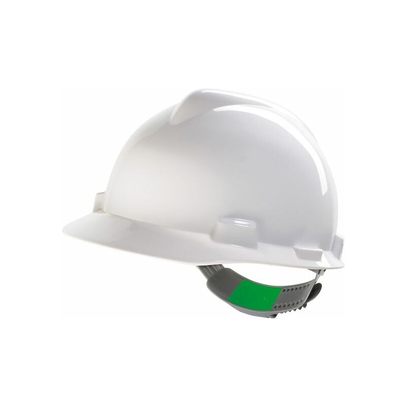 V-gard safety helmet white - White - White - MSA - Garden Equipment Review