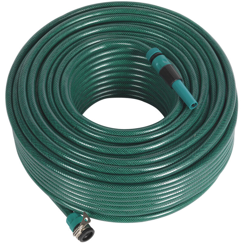 Water Hose 80m with Fittings GH80R - Sealey - Garden Equipment Review