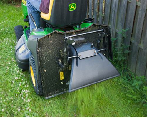 John Deere X300R Lawn Tractor Grass Deflector - Garden Equipment Review
