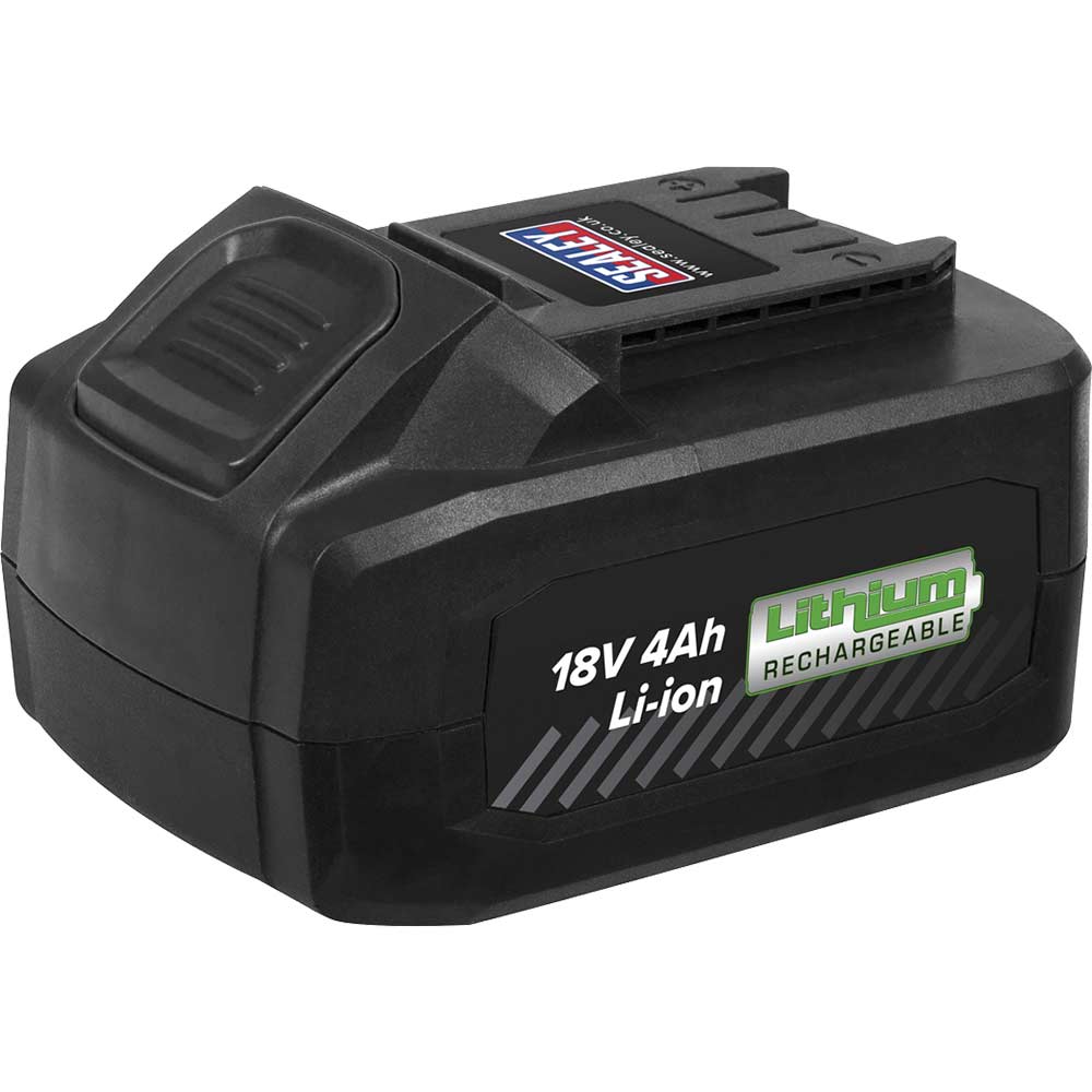 Sealey 18v Li-Ion Battery 4ah for CP650LI and CP650LIHV 4ah - Garden ...
